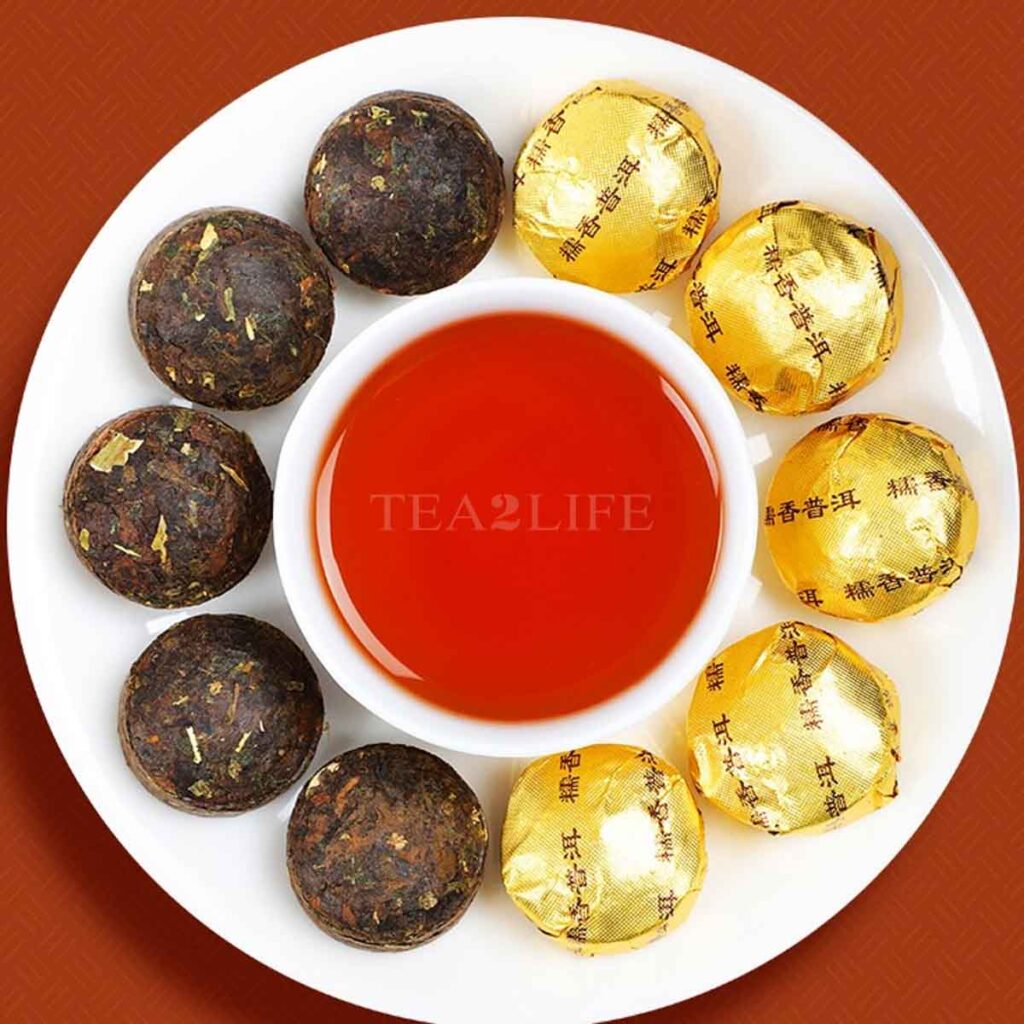 Ripe Pu'er Mini Tuo Tea Cake - Tea2Life