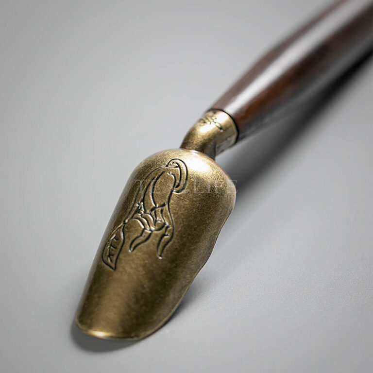 Copper Alloy Tea Spoon with Sandalwood Handle - Tea2Life