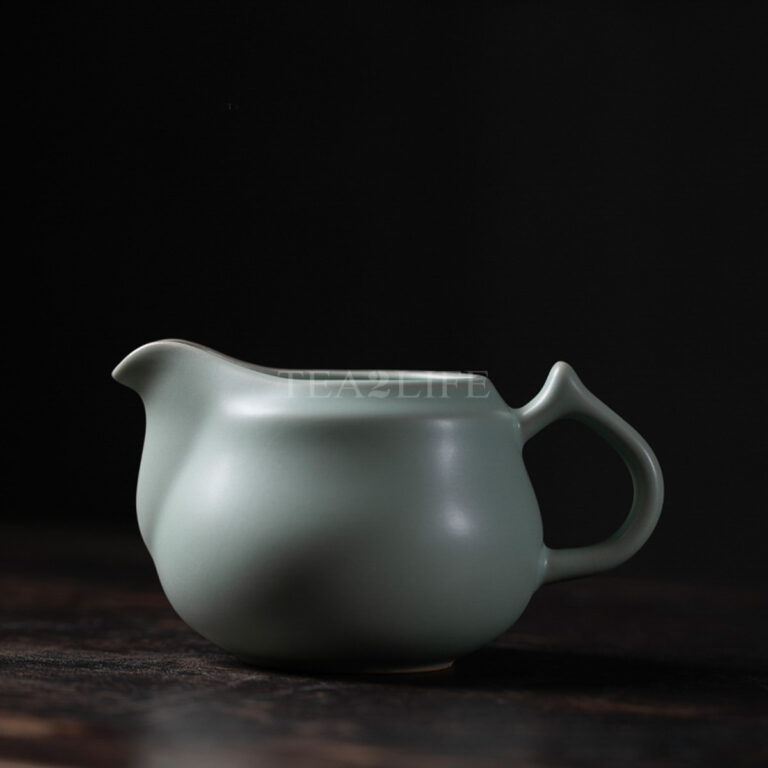 Ru Ware/Kiln Crackle Glaze Porcelain Fairness Cup Type E - Tea2Life