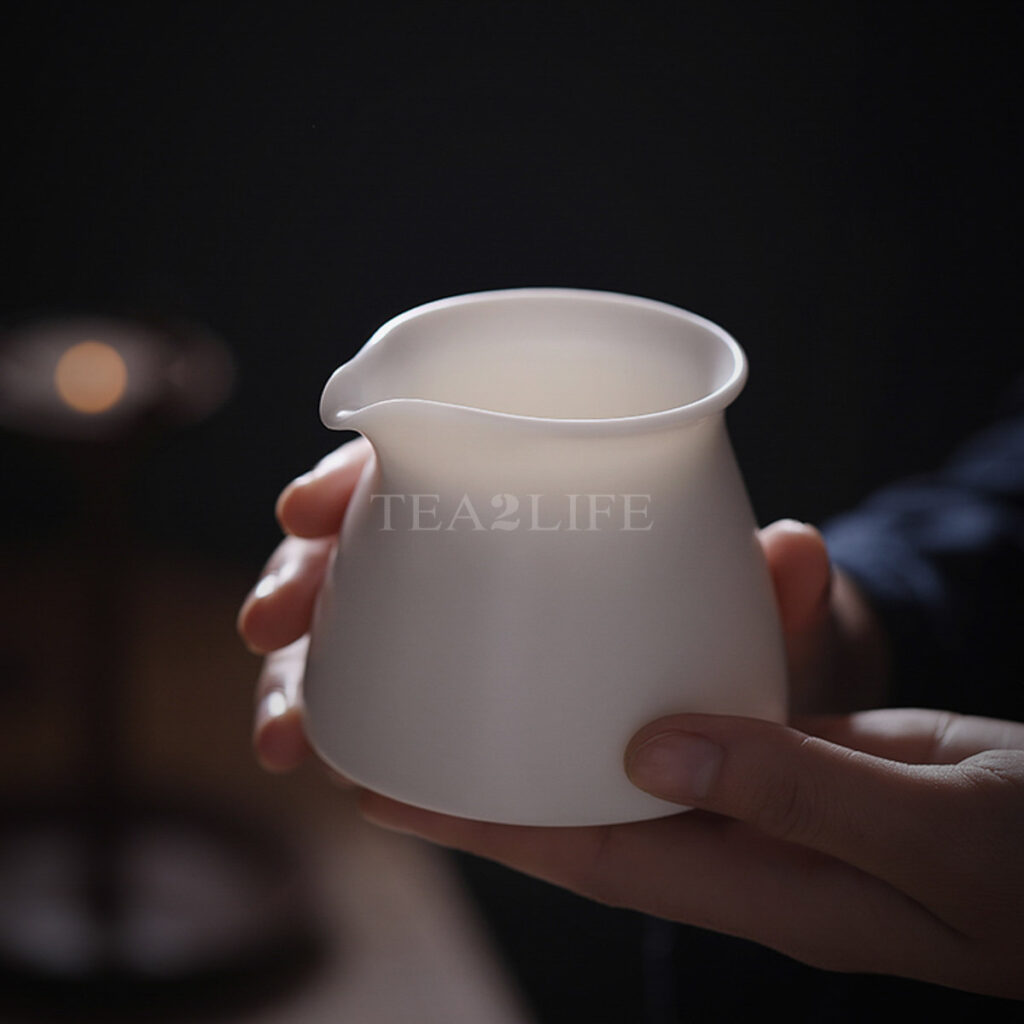Dehua White Porcelain Kung Fu Fairness Cup - Tea2Life