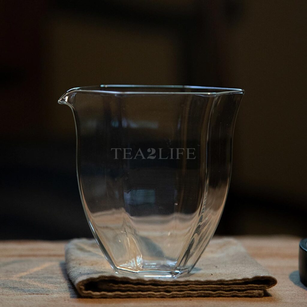 Japanese Hexagonal Glass Fairness Cup - Tea2Life